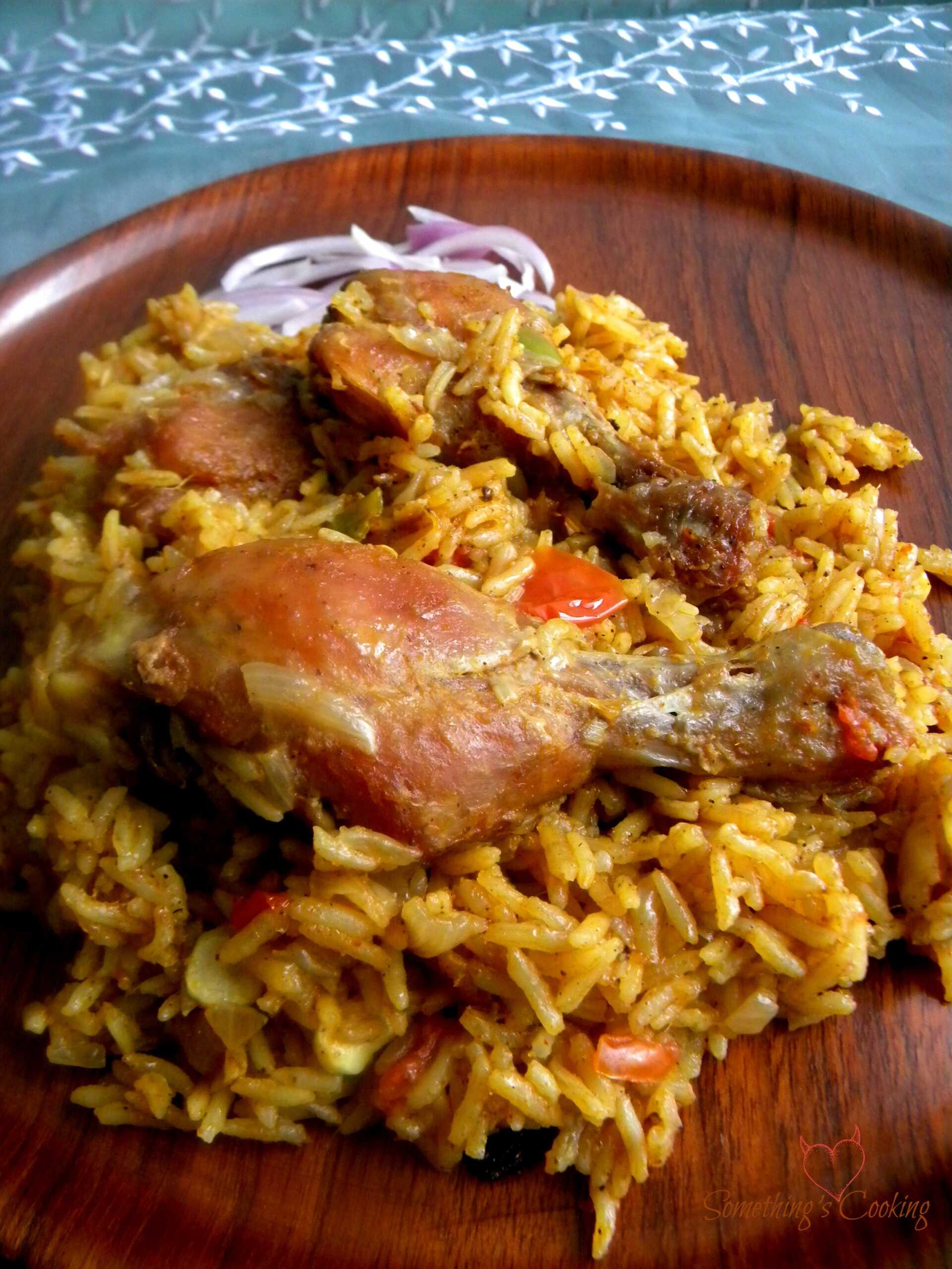 Qatari Chicken Majboos #AtoZChallenge