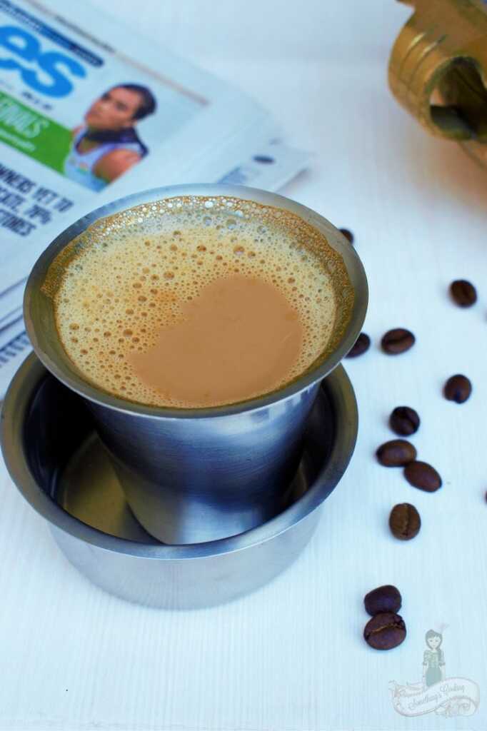 Kaapi | South Indian Filter Coffee | Something;s Cooking