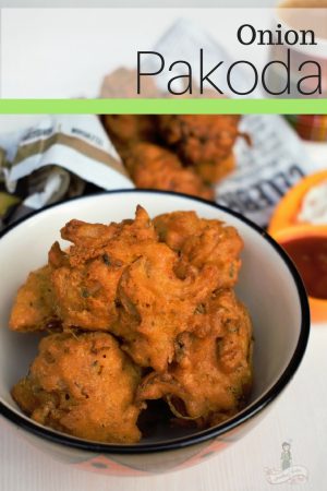 Onion Pakoda or Pakora | Crispy Onion Fritters | Something's Cooking