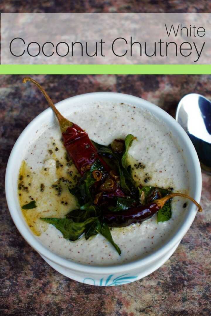 White Coconut Chutney | For Idli, Dosa, Medu Vada | Somethings's Cooking