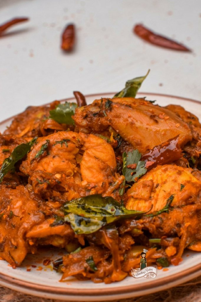 Chicken Peralan | Kerala Style Dry Roasted Chicken