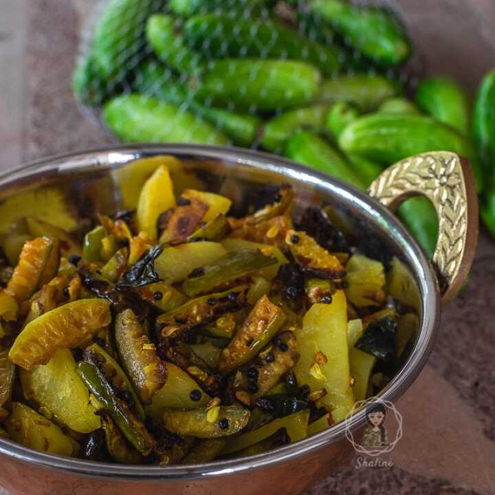 Stir Fried Ivy Gourd | Kovakka Potato Fry | Tindora Recipe #AtoZChallenge