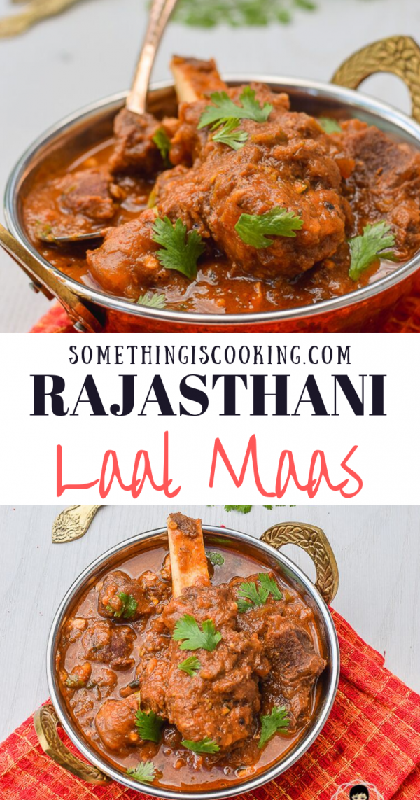 Rajasthani Laal Maas | Mutton in Red Gravy | Something's Cooking