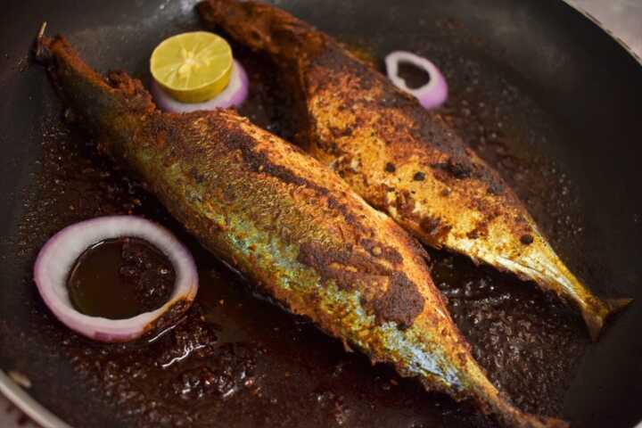 Mackerel Fish Fry | Ayala Fish Fry Kerala Style Recipe
