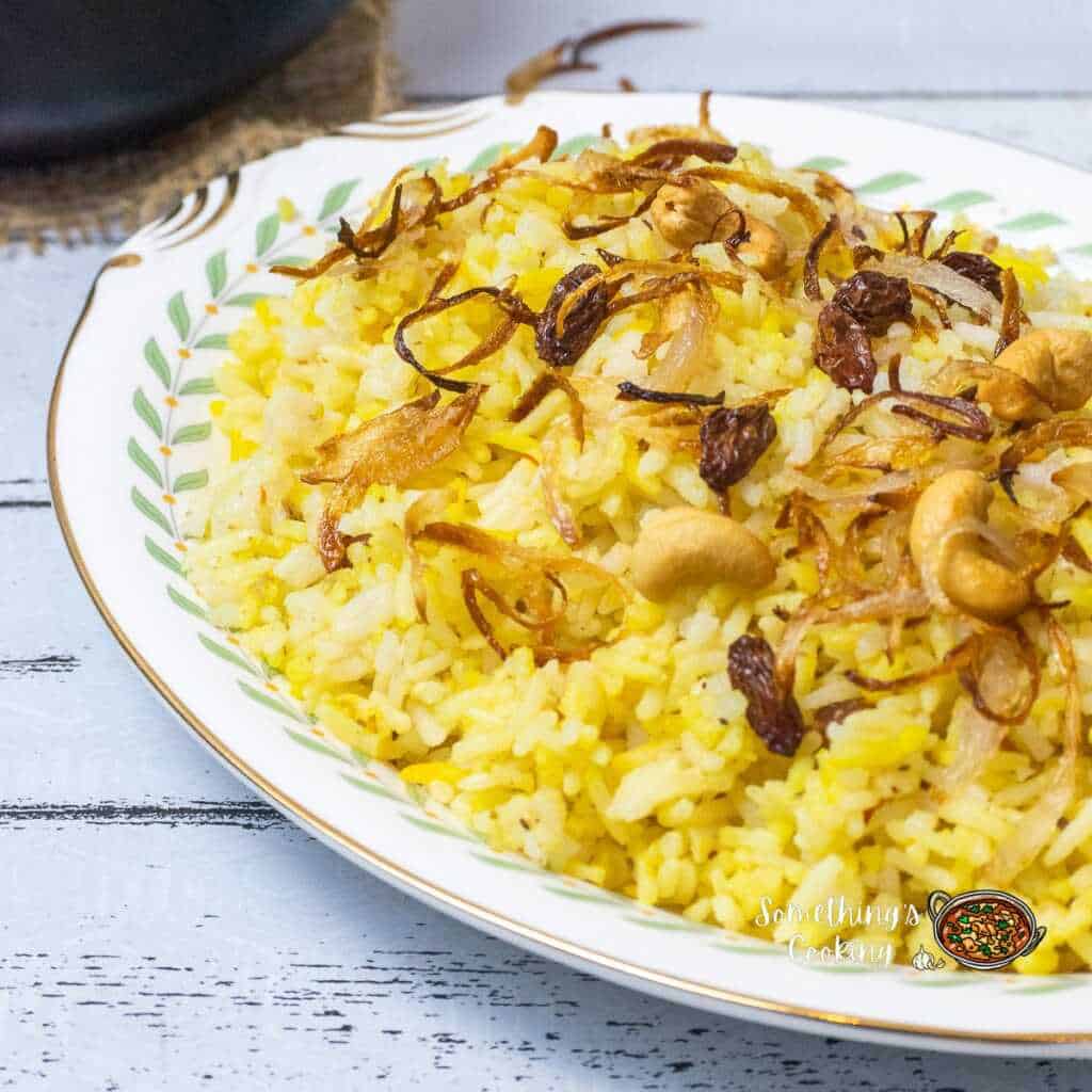 Zafrani Pulao | Easy Indian Saffron Rice (Step by Step)